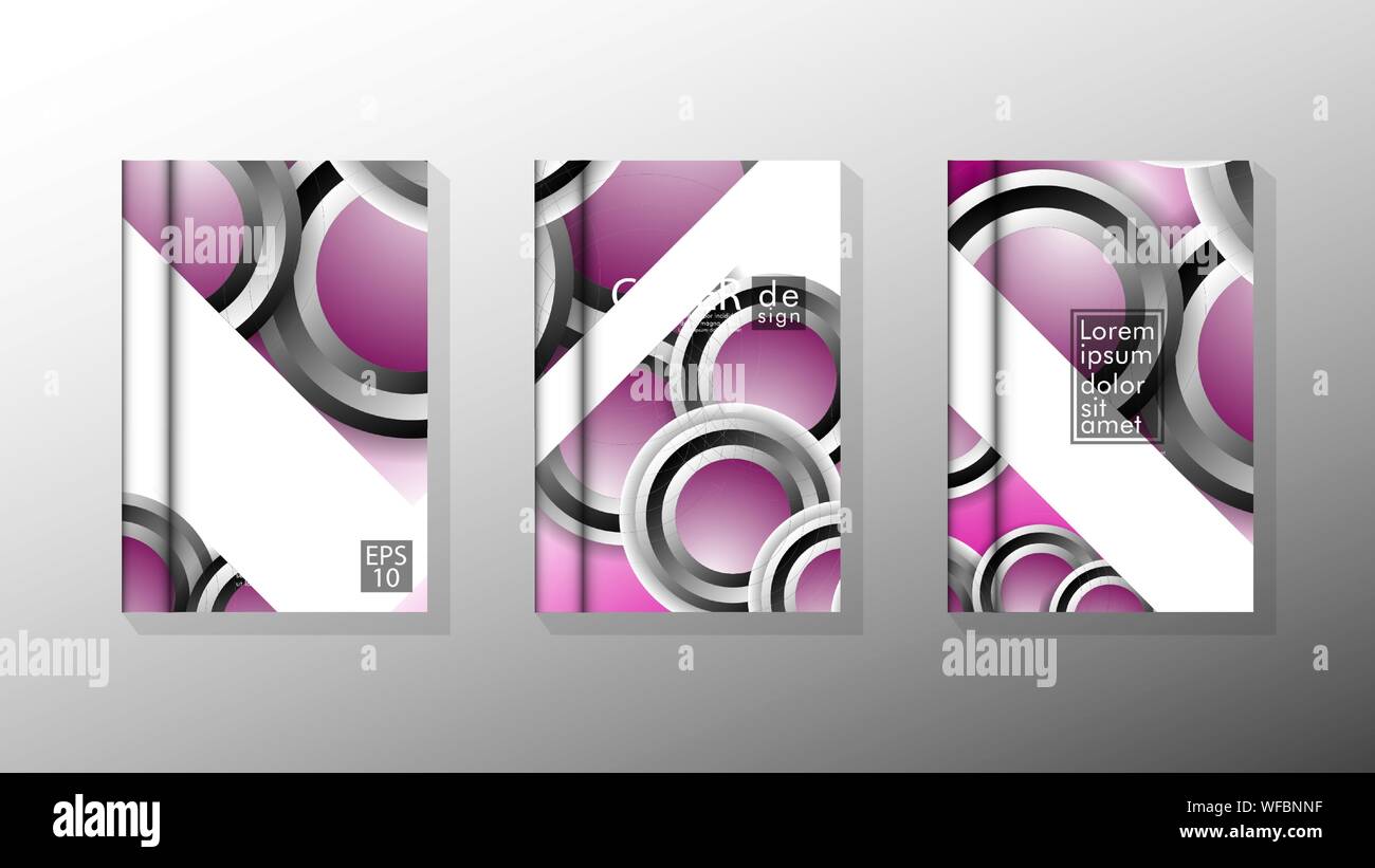 Vector collection of book cover backgrounds. eps 10 vector design ...