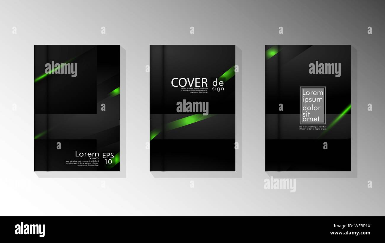 Vector collection of book cover backgrounds. eps 10 vector design ...