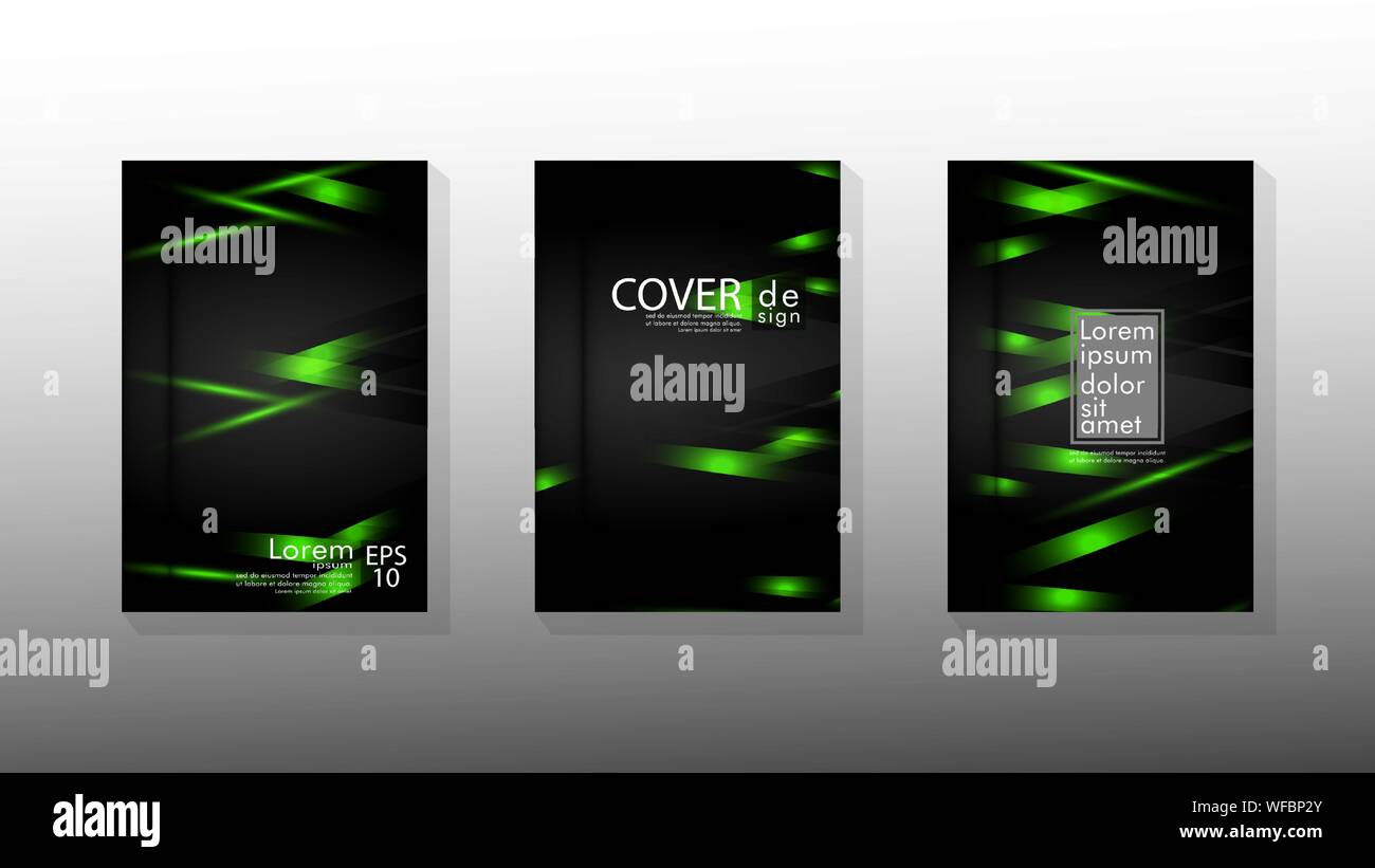 Vector collection of book cover backgrounds. eps 10 vector design ...