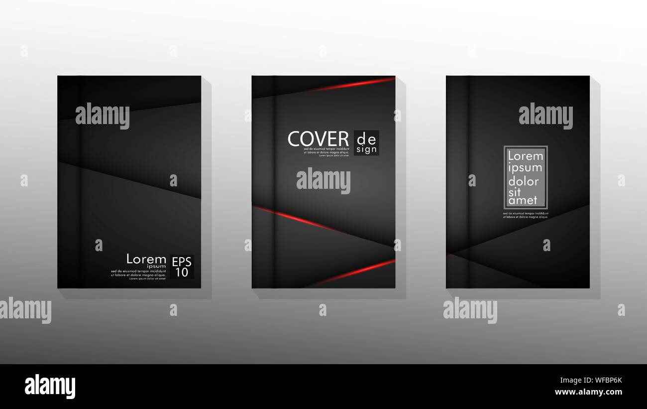 Vector collection of book cover backgrounds. eps 10 vector design ...