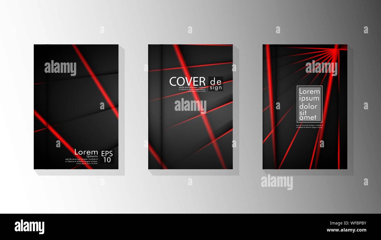 Vector collection of book cover backgrounds. eps 10 vector design ...
