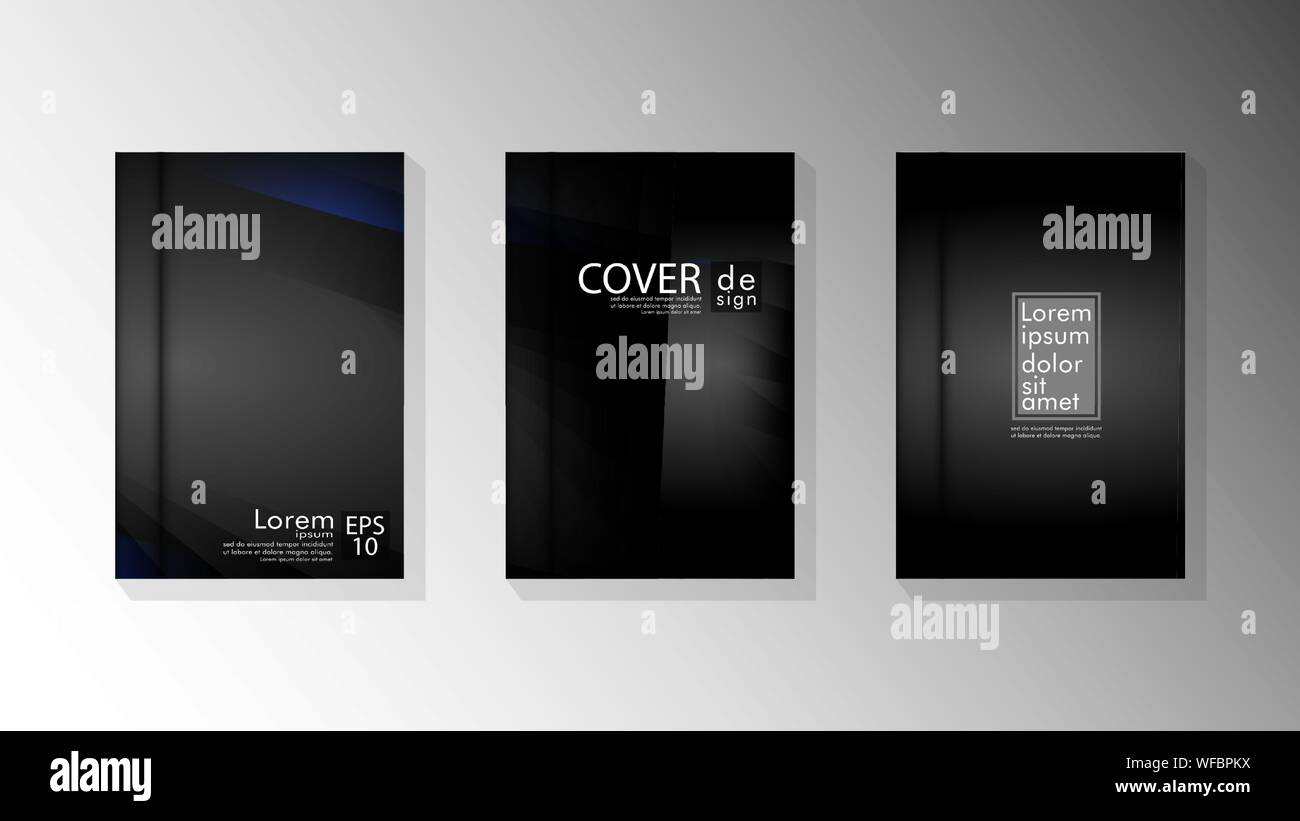 Vector collection of book cover backgrounds. eps 10 vector design ...