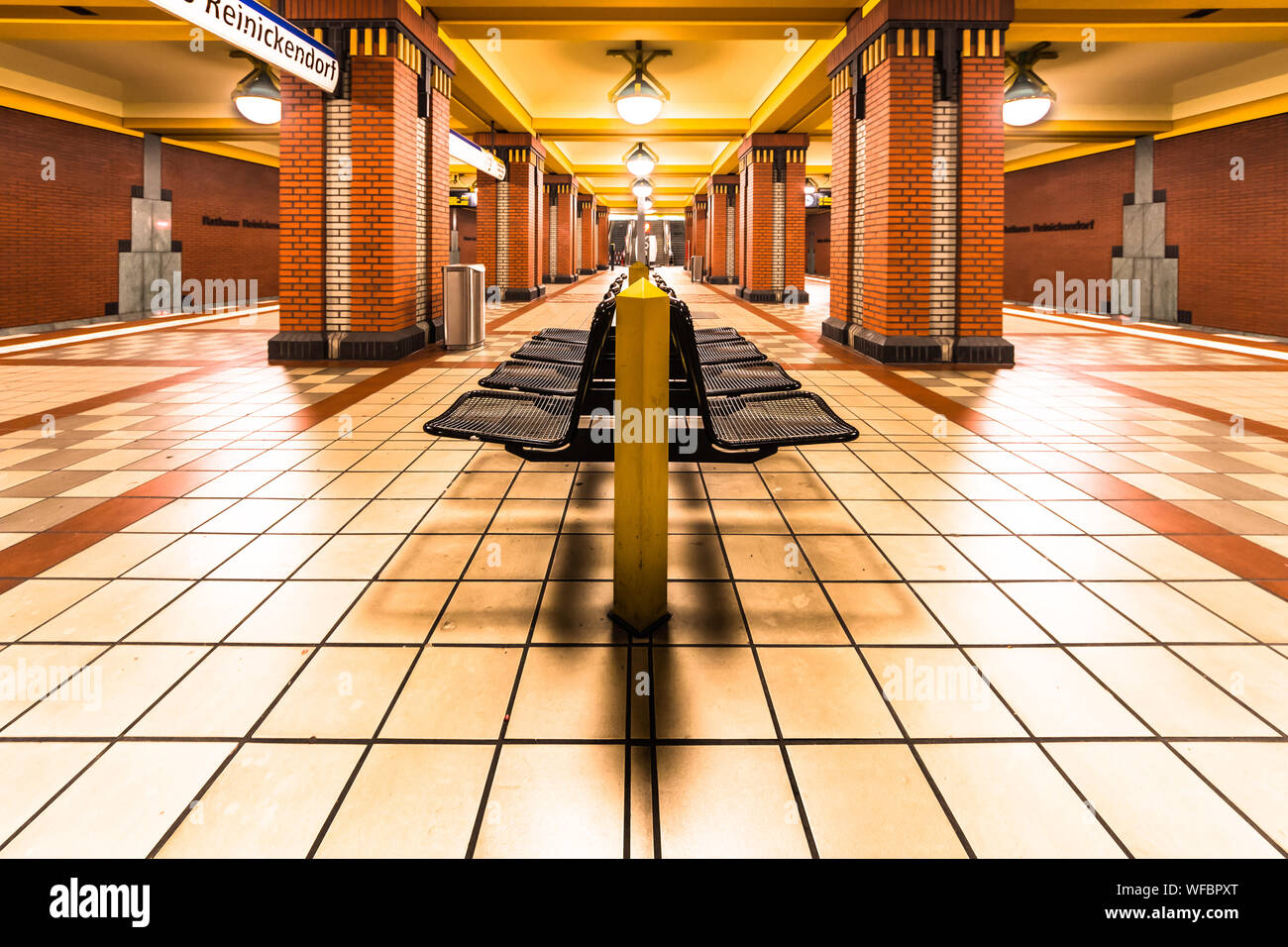 Subway Station Seats High Resolution Stock Photography and Images - Alamy