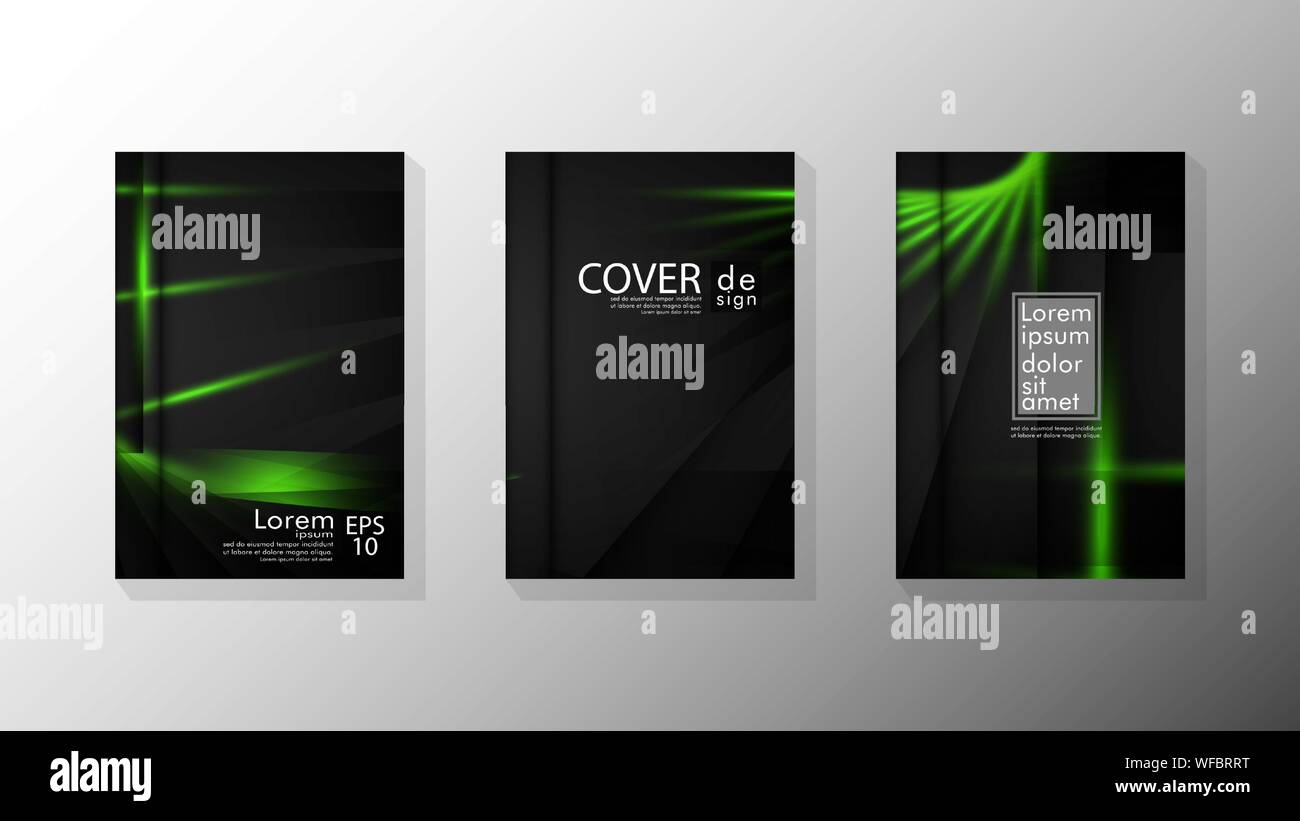 Vector collection of book cover backgrounds. eps 10 vector design ...