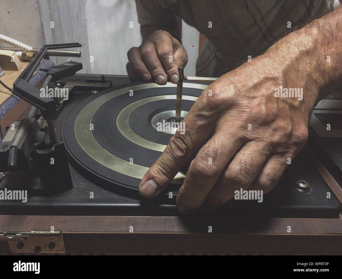 Record man hi-res stock photography and images - Alamy