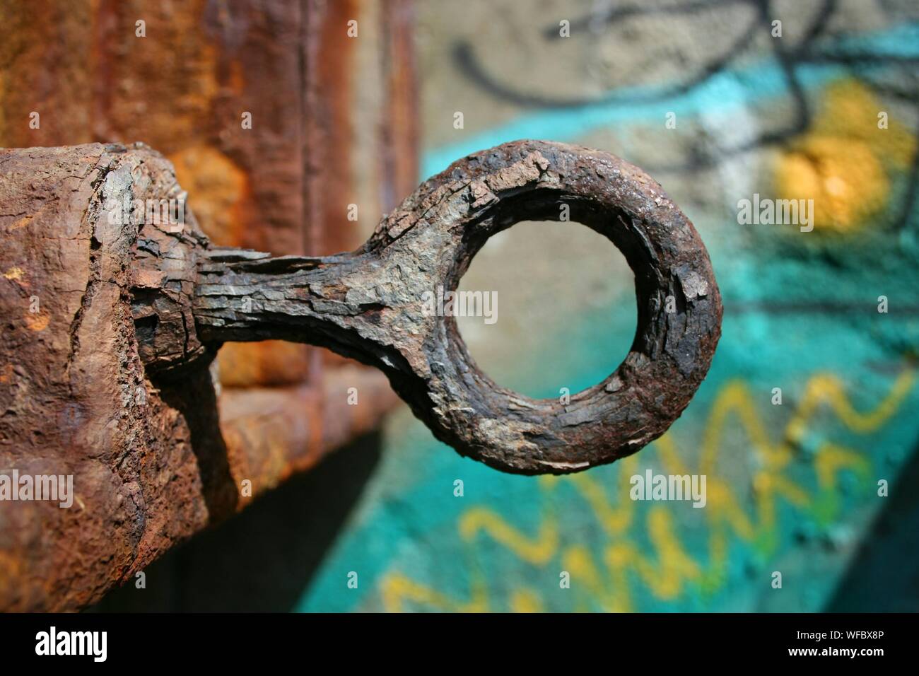 Rusty hook hi-res stock photography and images - Alamy
