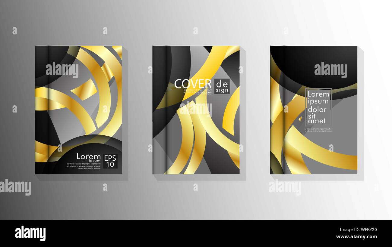 Vector collection of book cover backgrounds. eps 10 vector design ...