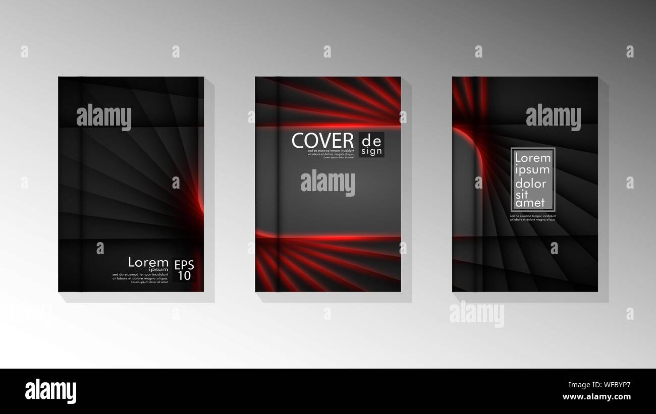 Vector collection of book cover backgrounds. eps 10 vector design ...