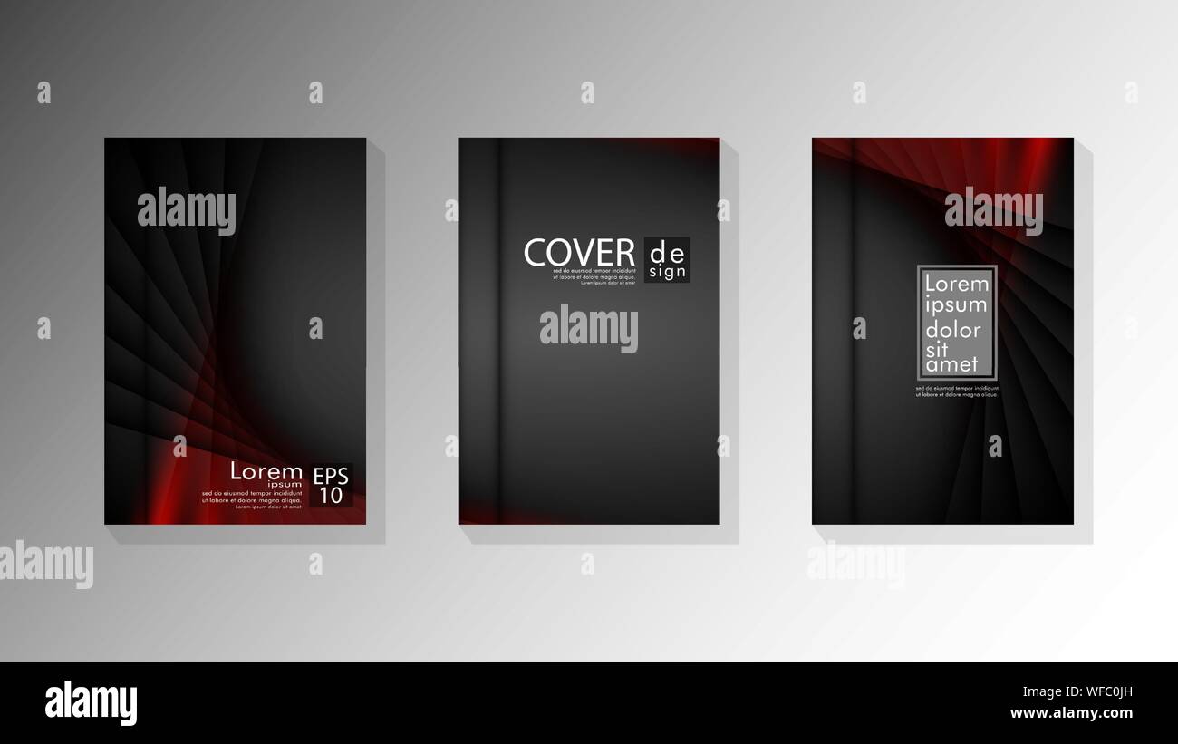 Vector collection of book cover backgrounds. eps 10 vector design ...