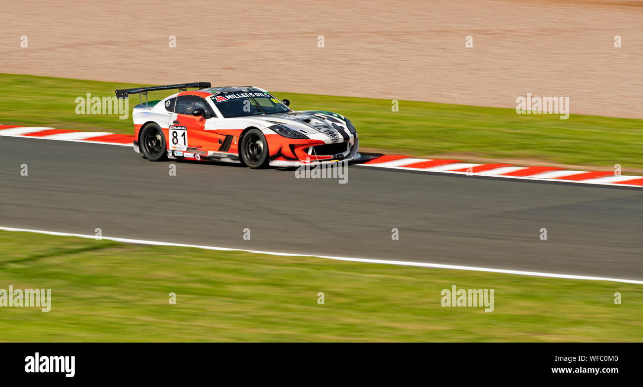 Car 81, Tom Hibbert, Privateer, Ginetta GT4 Supercup, Oulton Park ...