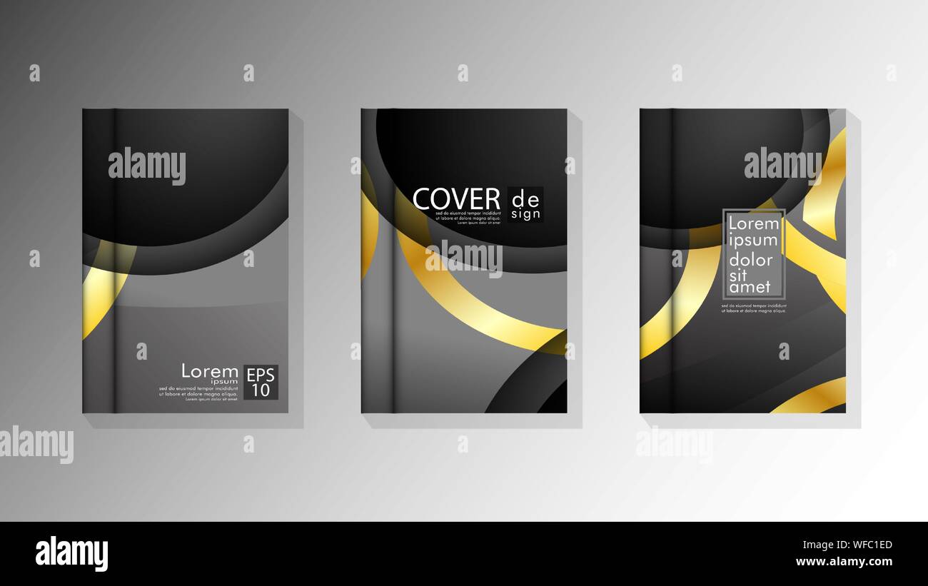 Vector collection of book cover backgrounds. eps 10 vector design ...