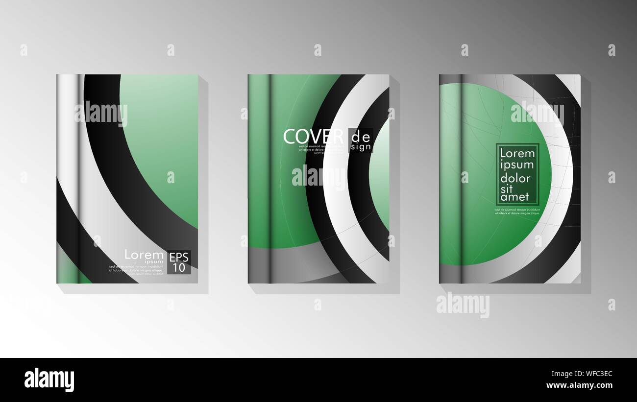 Vector collection of book cover backgrounds. eps 10 vector design ...