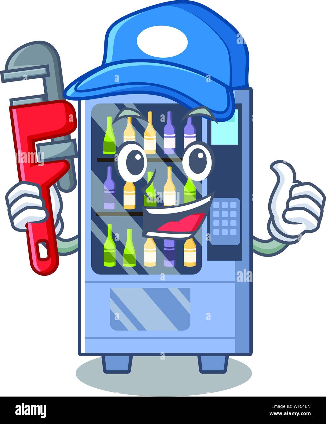 Vending machine mechanic Stock Vector Images - Alamy