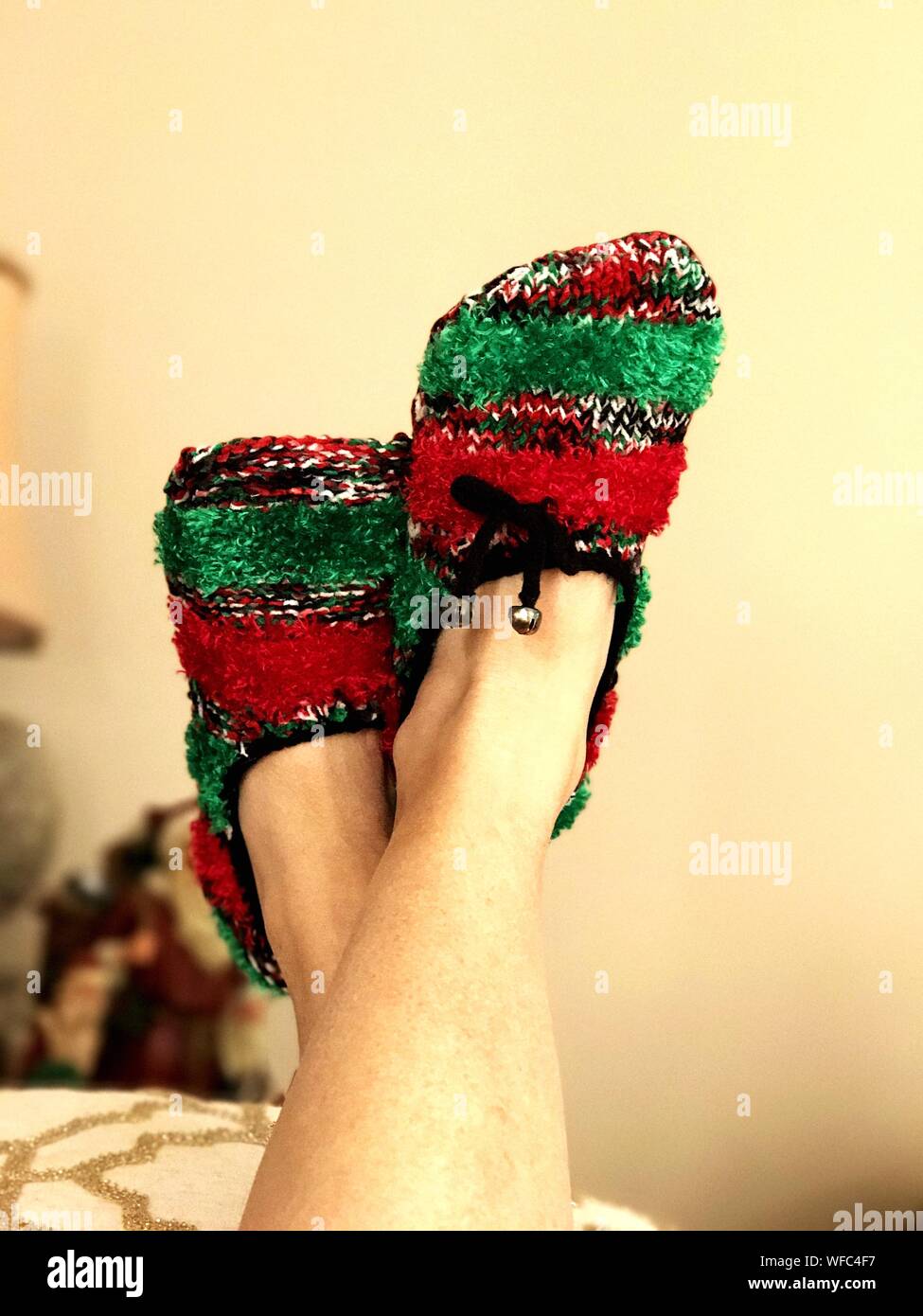 Woman Wearing Slippers High Resolution Stock Photography and Images - Alamy