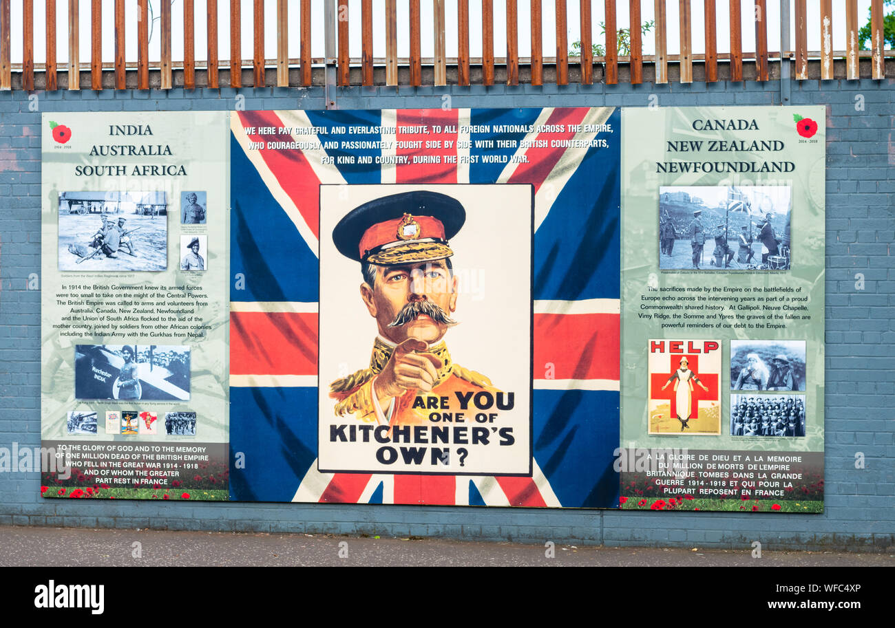 First world war memorial poster hi-res stock photography and images - Alamy