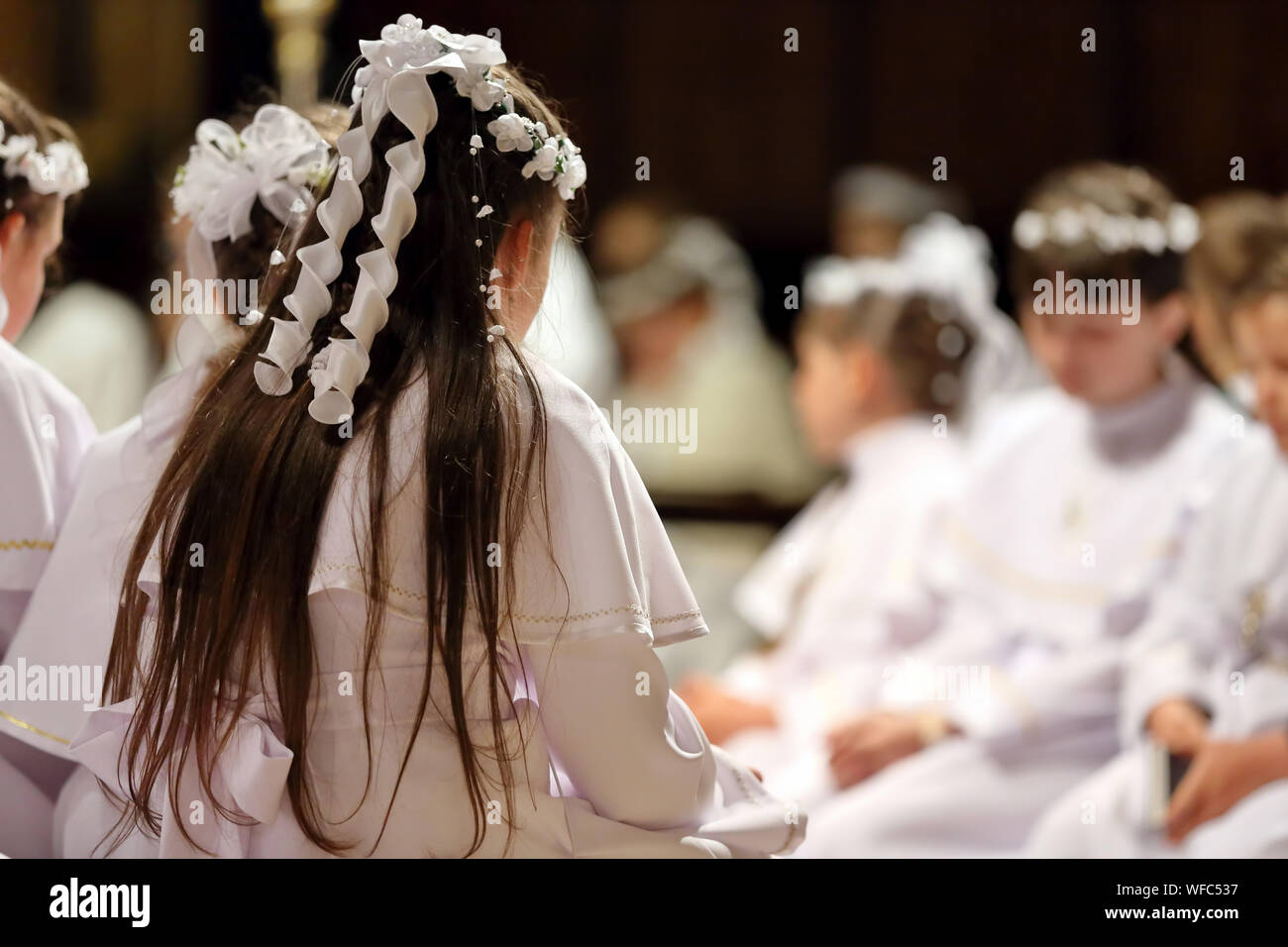First communion altar hi-res stock photography and images - Alamy