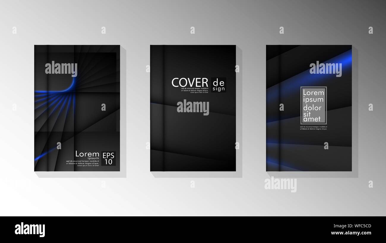 Vector collection of book cover backgrounds. eps 10 vector design ...