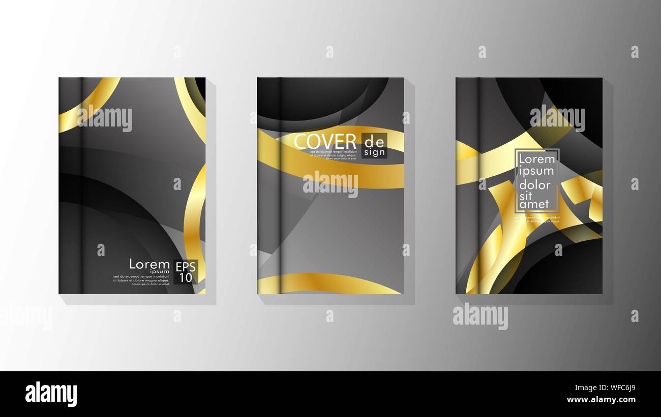 Vector collection of book cover backgrounds. eps 10 vector design ...