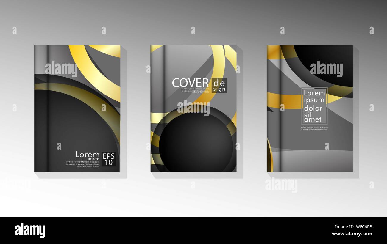 Vector collection of book cover backgrounds. eps 10 vector design ...