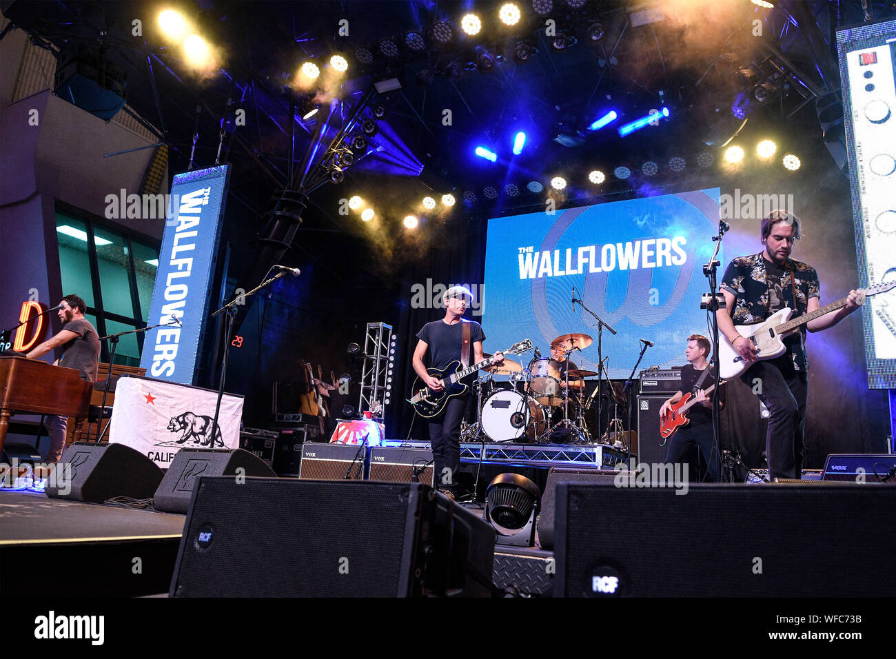 Las Vegas, NV, USA. 30th Aug, 2019. The Wallflowers perform as part of ...
