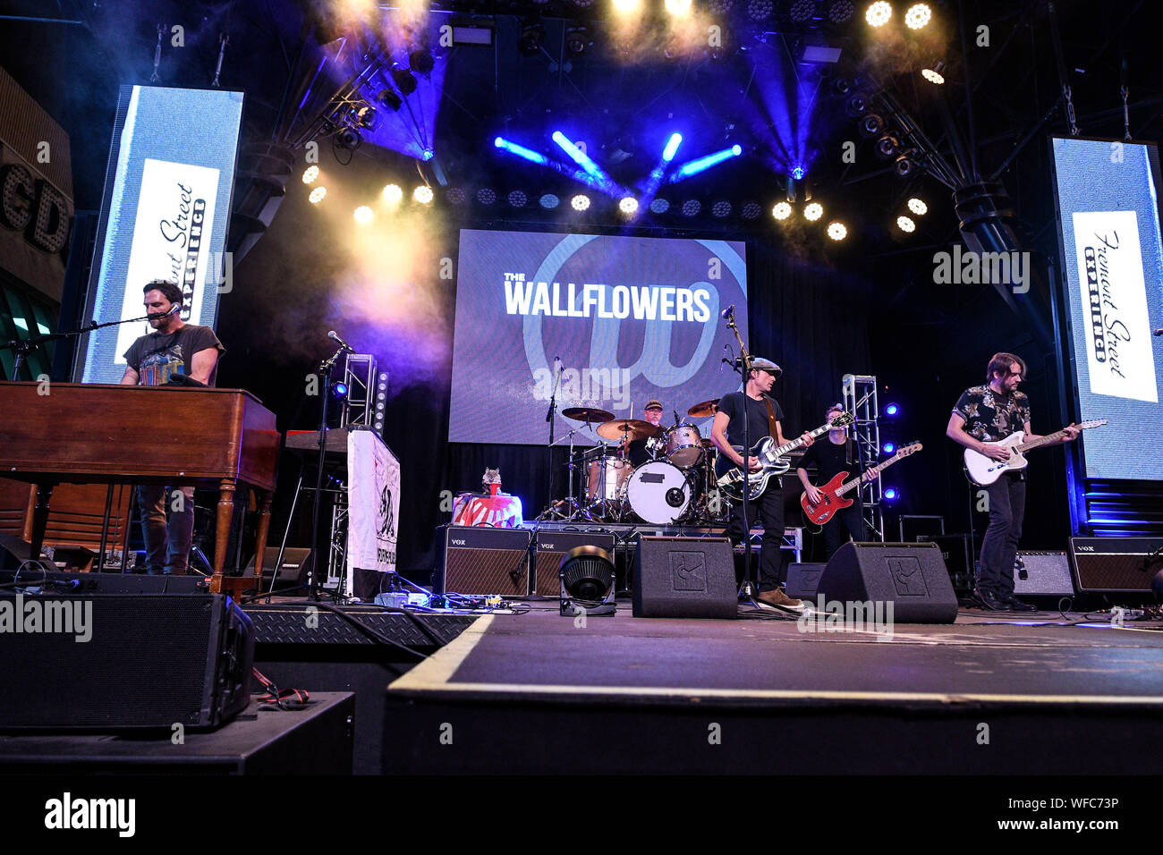 Las Vegas, NV, USA. 30th Aug, 2019. The Wallflowers perform as part of ...