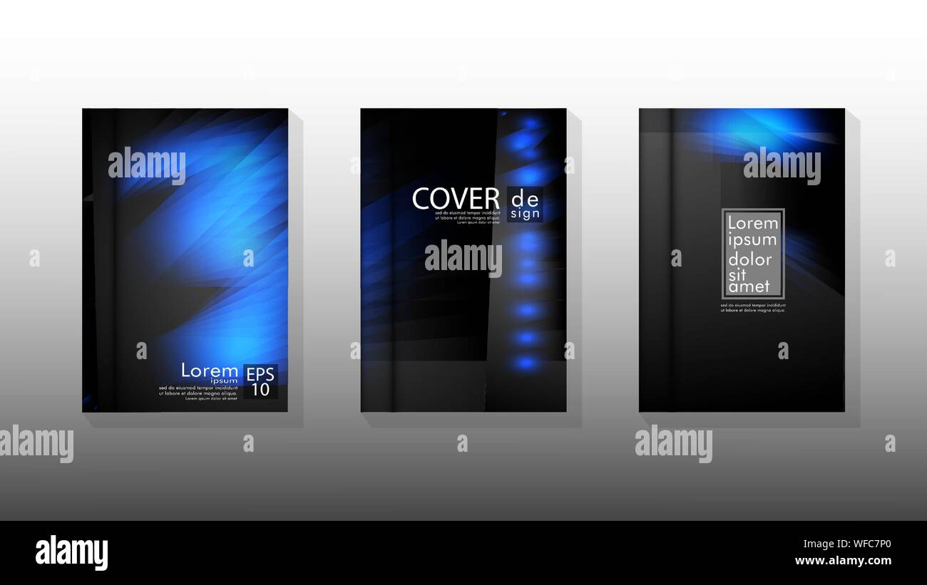 Vector collection of book cover backgrounds. eps 10 vector design ...