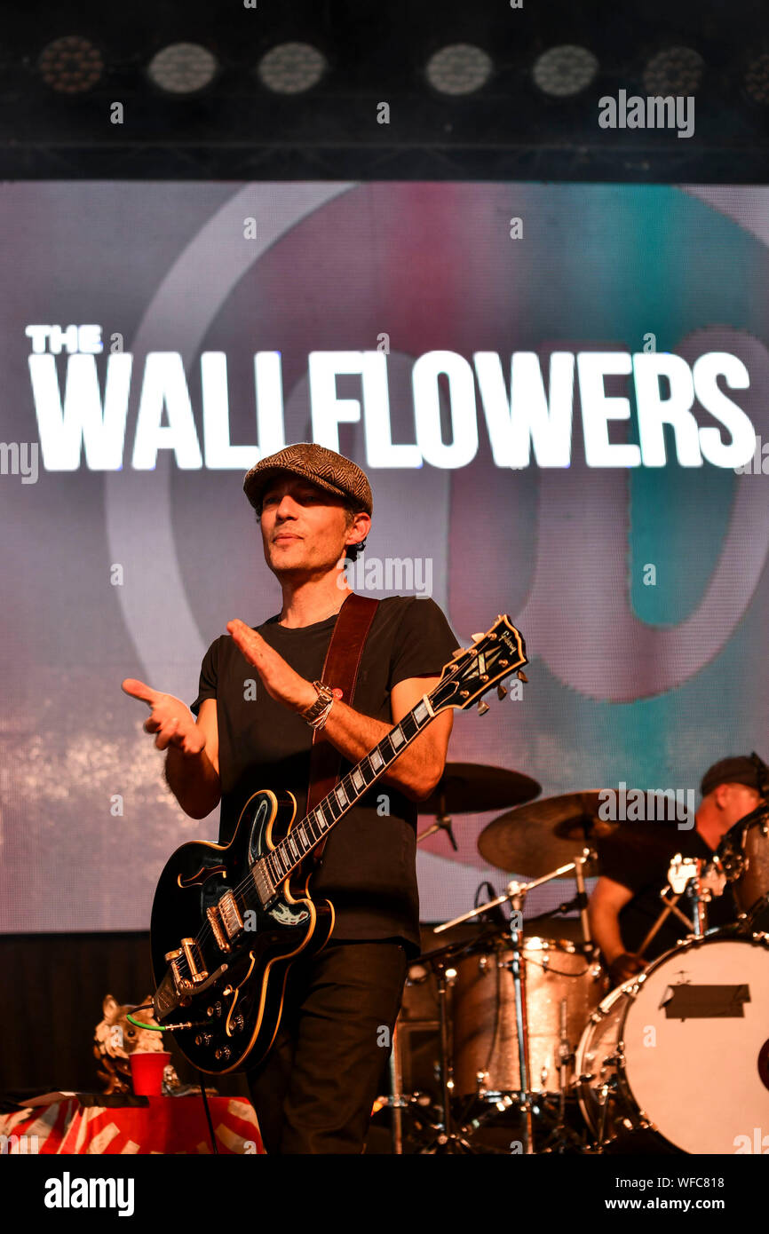 Las Vegas, NV, USA. 30th Aug, 2019. The Wallflowers perform as part of ...