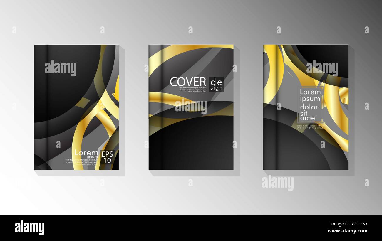 Vector collection of book cover backgrounds. eps 10 vector design ...