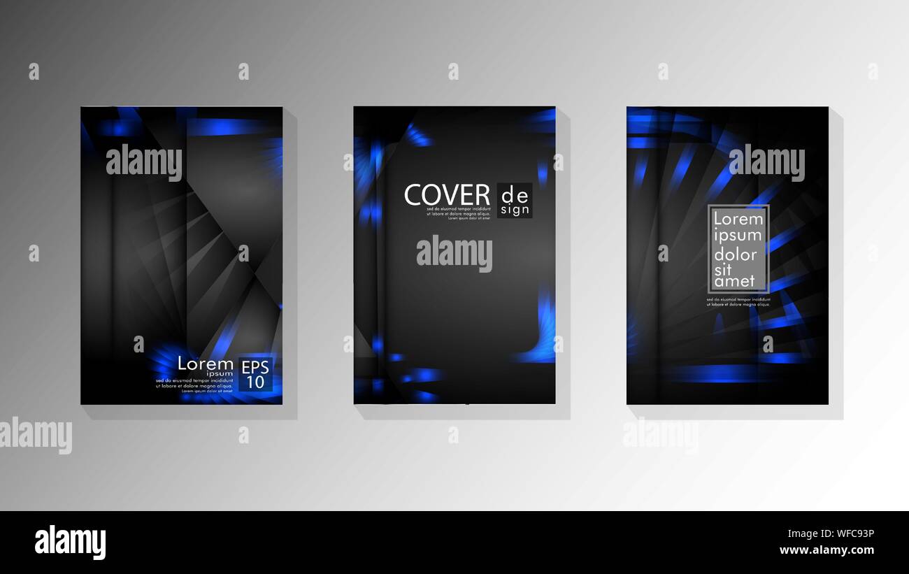 Vector collection of book cover backgrounds. eps 10 vector design ...