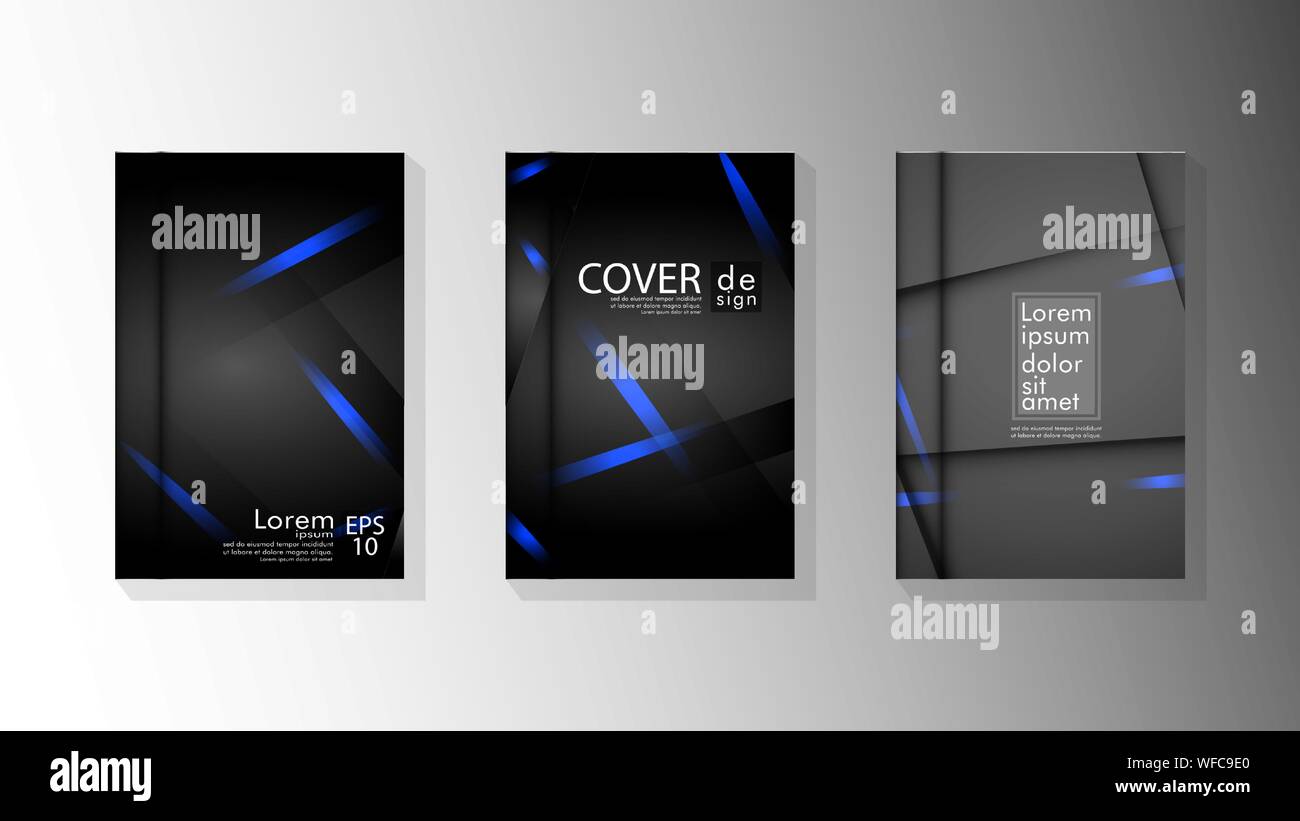 Vector collection of book cover backgrounds. eps 10 vector design ...