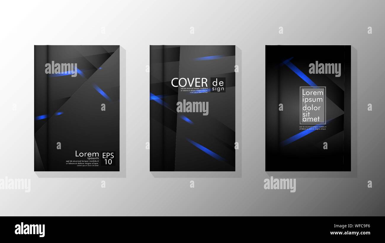 Vector collection of book cover backgrounds. eps 10 vector design ...
