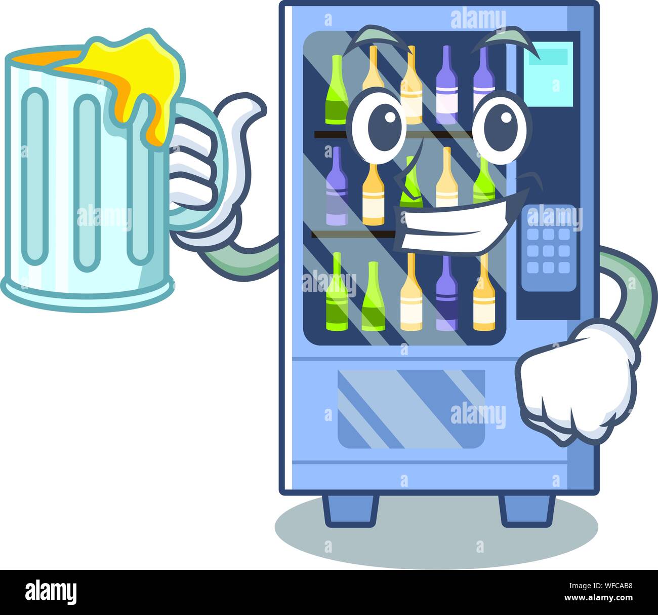 Beer vending machine Cut Out Stock Images & Pictures - Alamy