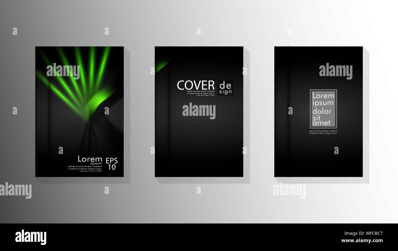 Vector collection of book cover backgrounds. eps 10 vector design ...