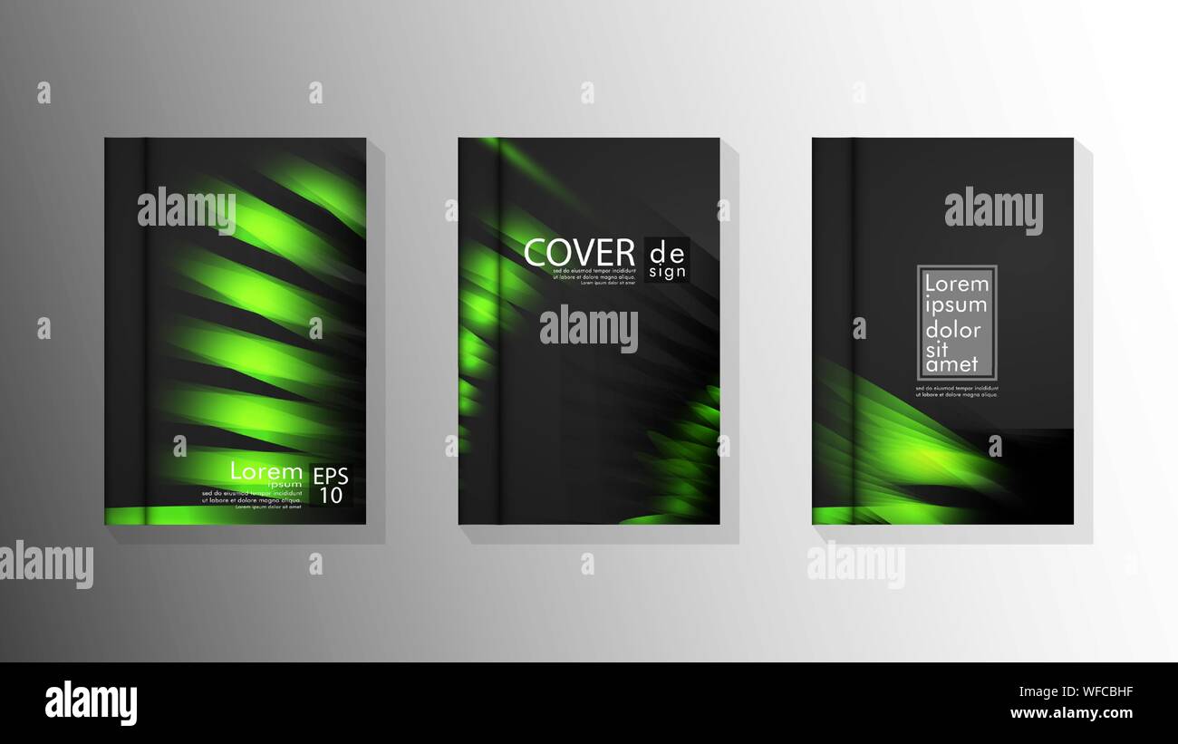 Vector collection of book cover backgrounds. eps 10 vector design ...