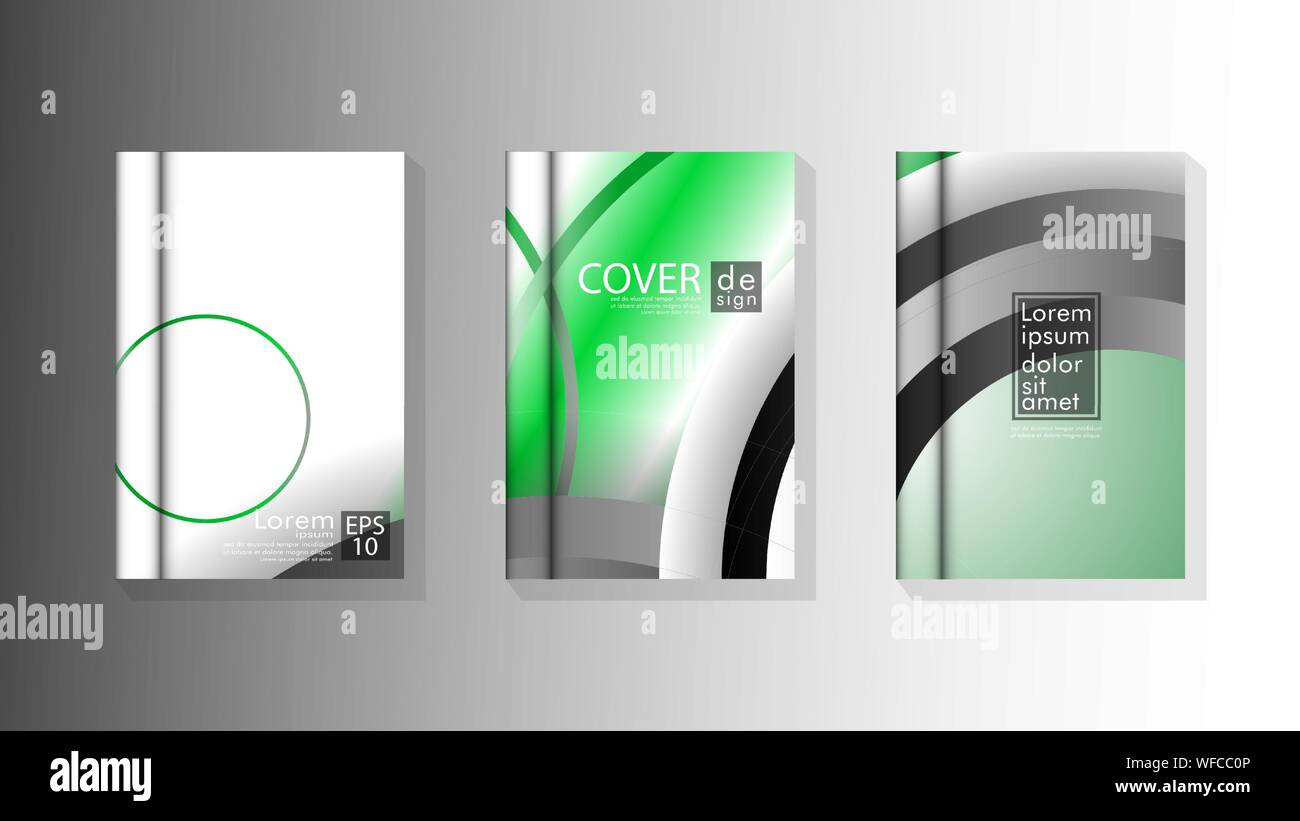Vector collection of book cover backgrounds. eps 10 vector design ...