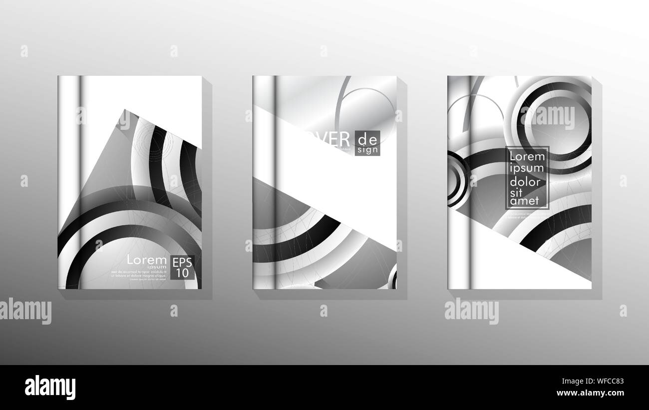 Vector collection of book cover backgrounds. eps 10 vector design ...