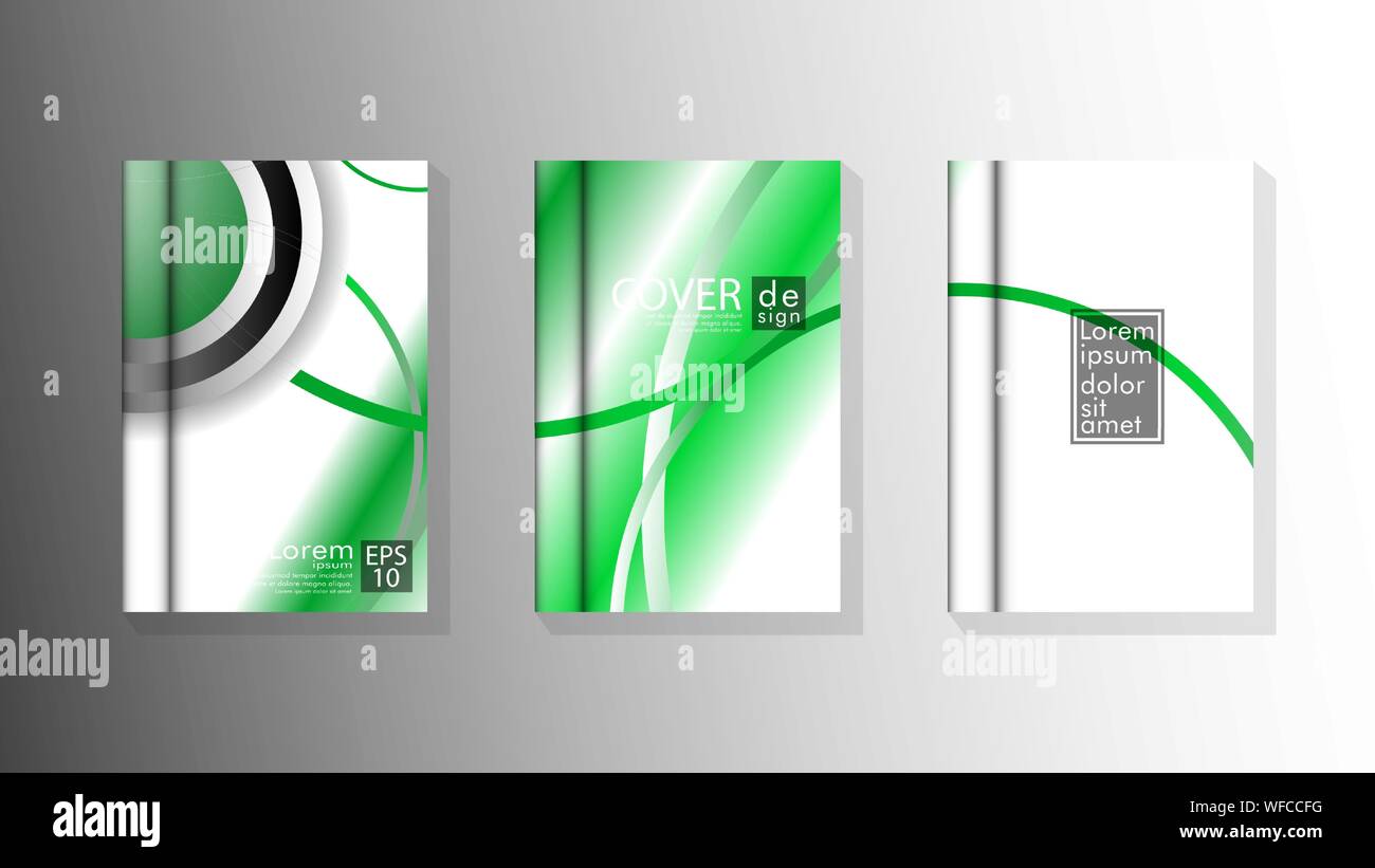 Vector collection of book cover backgrounds. eps 10 vector design ...
