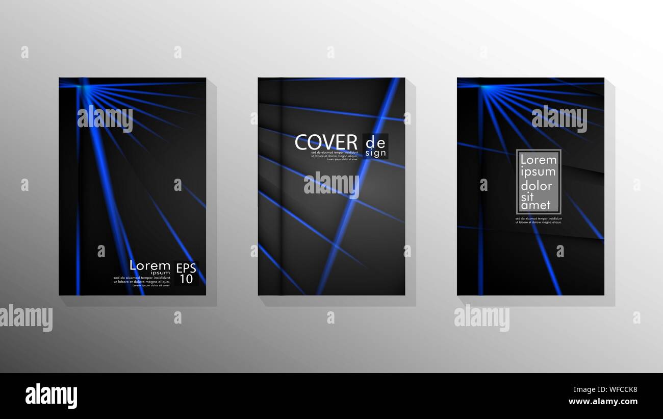 Vector collection of book cover backgrounds. eps 10 vector design ...