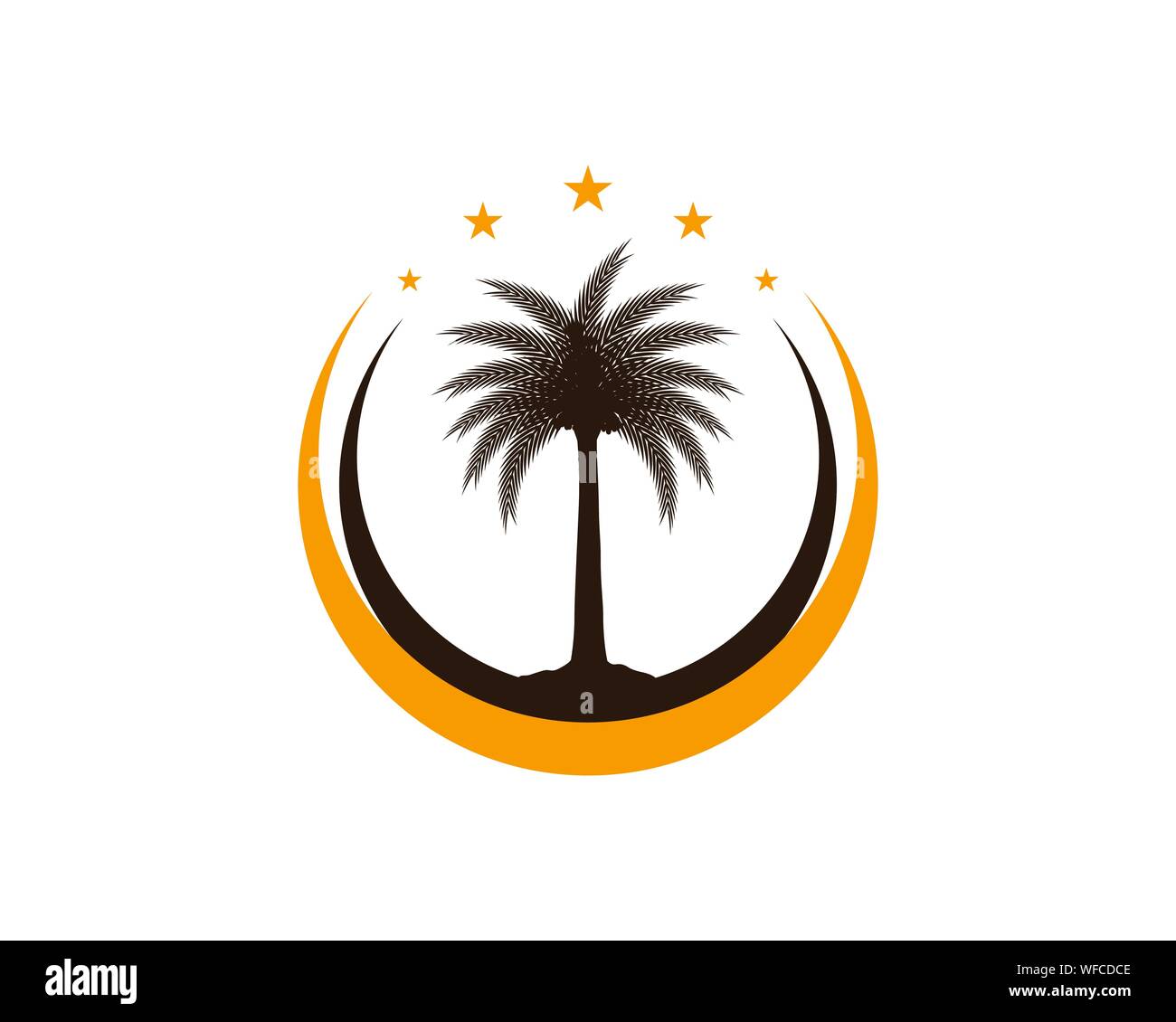 Date tree icon vector illustration logo template Stock Vector Image ...