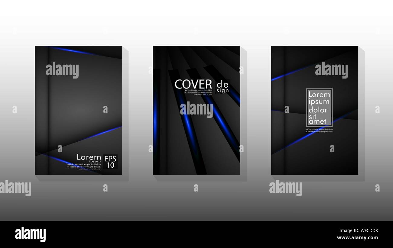 Vector collection of book cover backgrounds. eps 10 vector design ...