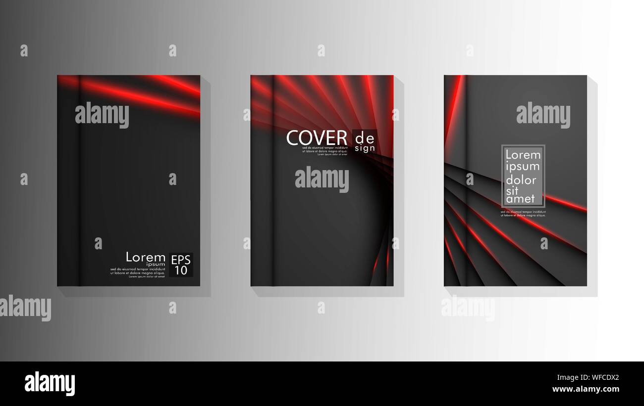 Vector collection of book cover backgrounds. eps 10 vector design ...