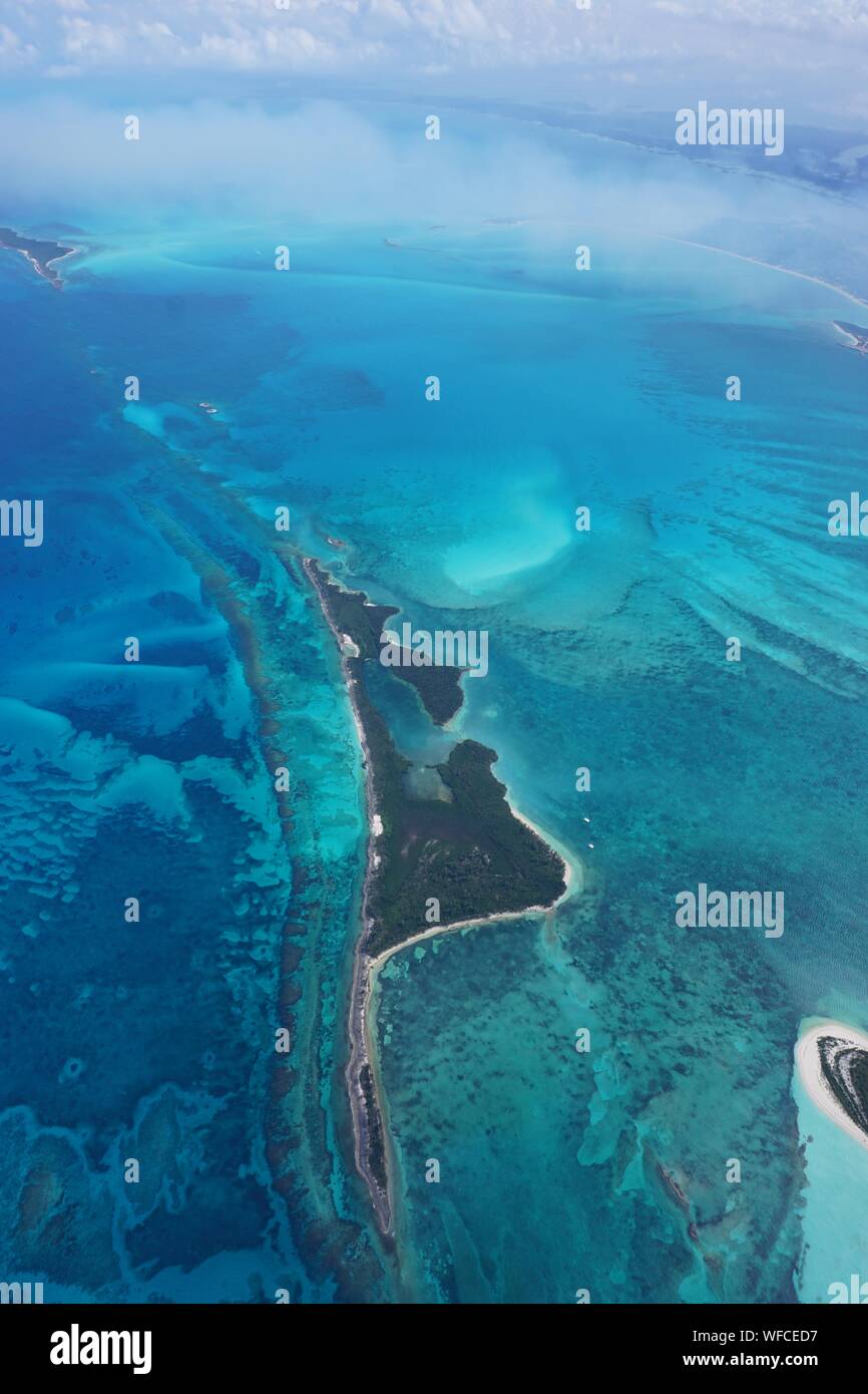 Aerial View Of Sea Stock Photo - Alamy