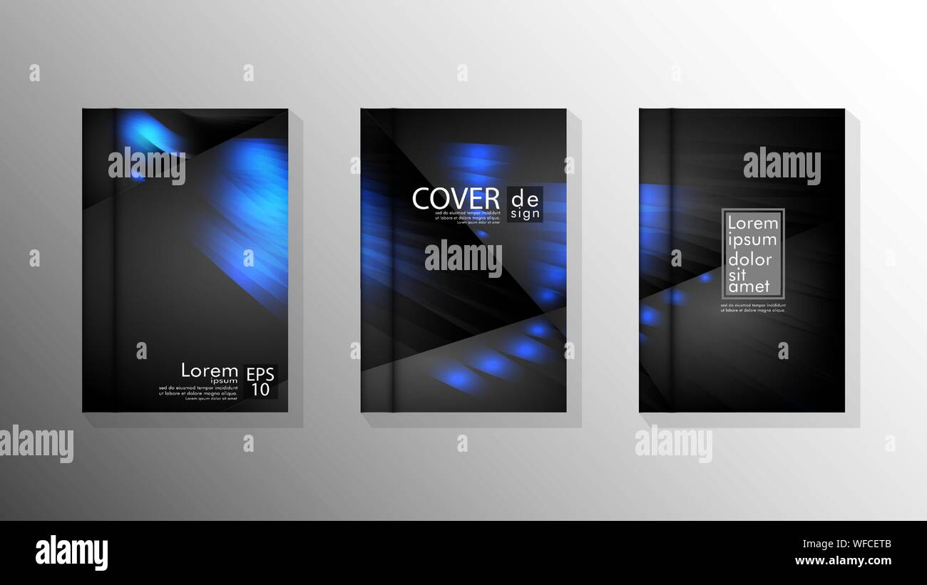 Vector collection of book cover backgrounds. eps 10 vector design ...
