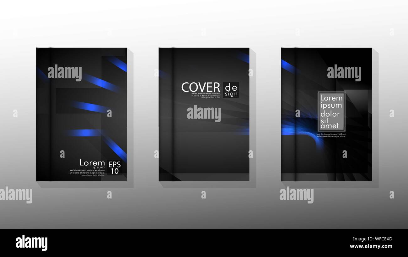 Vector collection of book cover backgrounds. eps 10 vector design ...