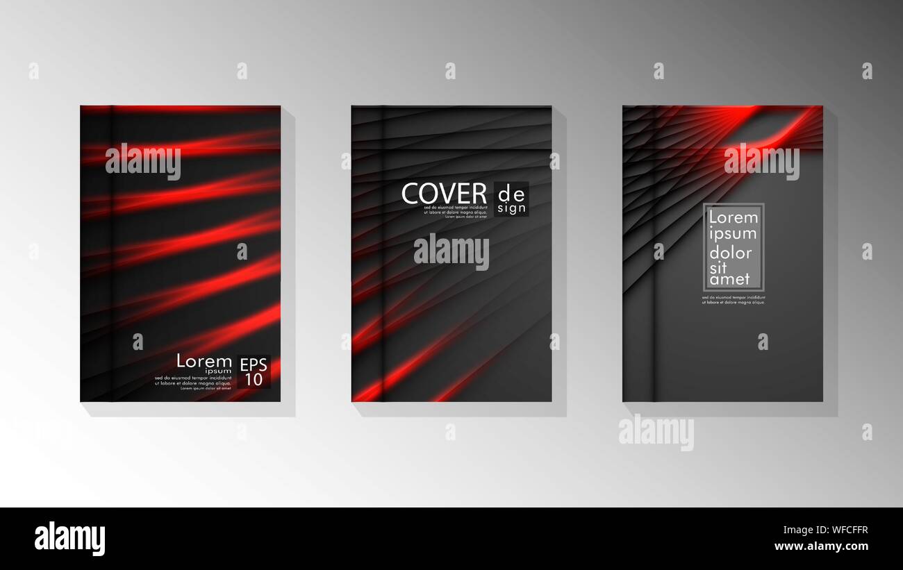 Vector collection of book cover backgrounds. eps 10 vector design ...