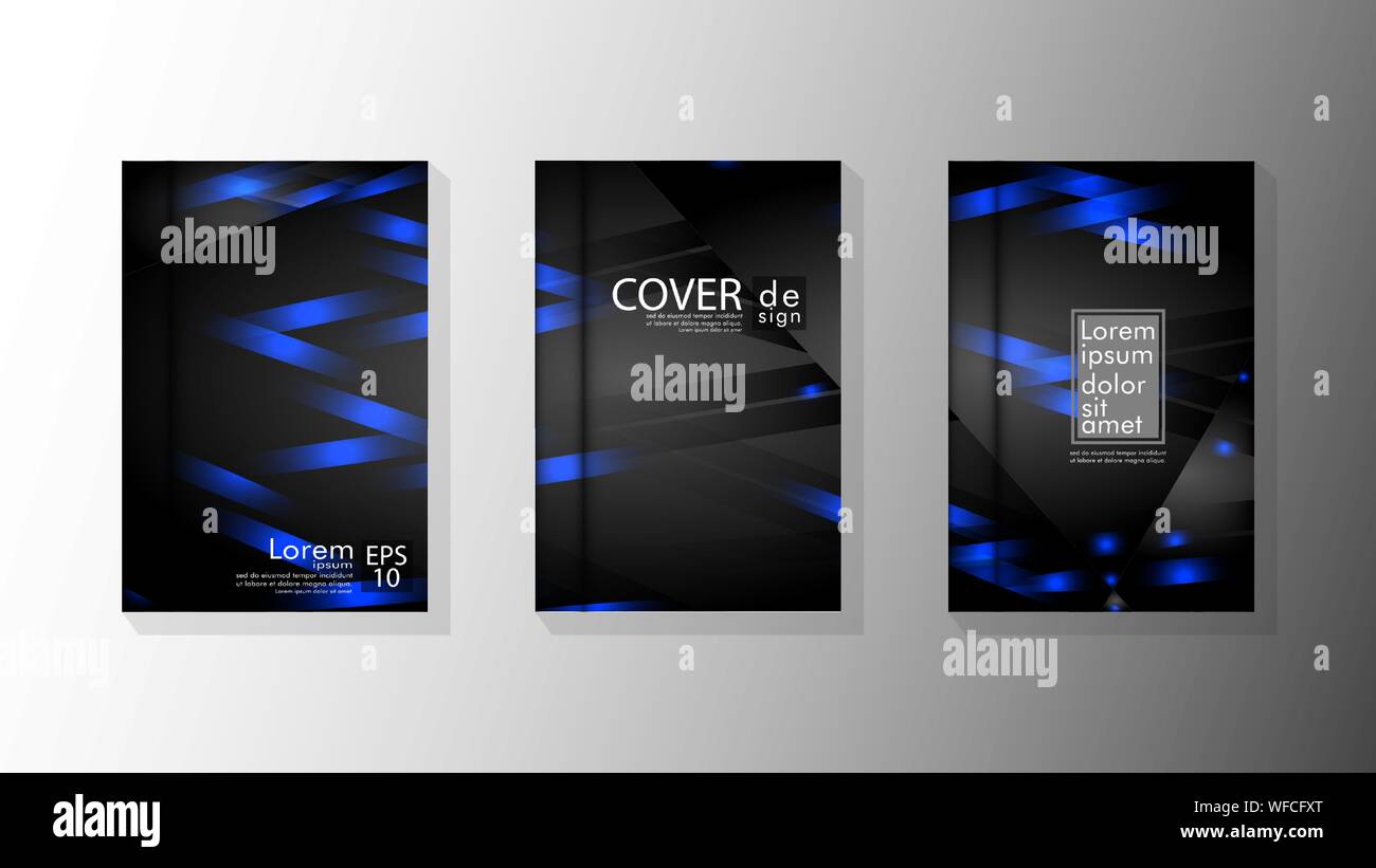 Vector collection of book cover backgrounds. eps 10 vector design ...