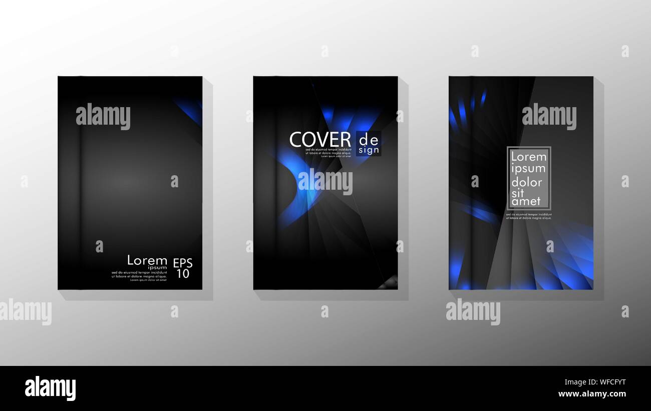 Vector collection of book cover backgrounds. eps 10 vector design ...