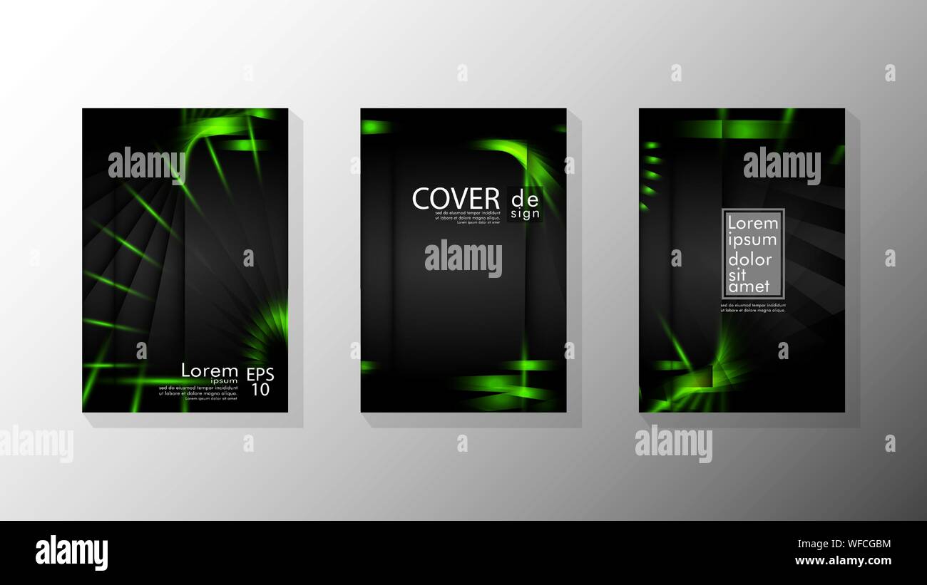 Vector collection of book cover backgrounds. eps 10 vector design ...