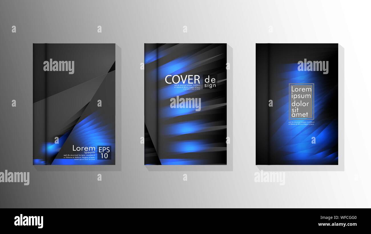 Vector collection of book cover backgrounds. eps 10 vector design ...