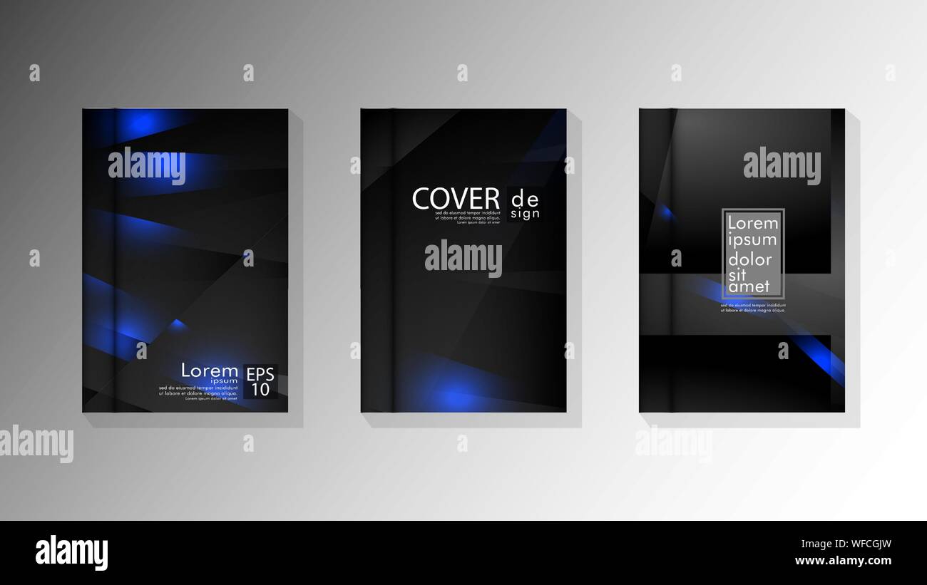 Vector collection of book cover backgrounds. eps 10 vector design ...